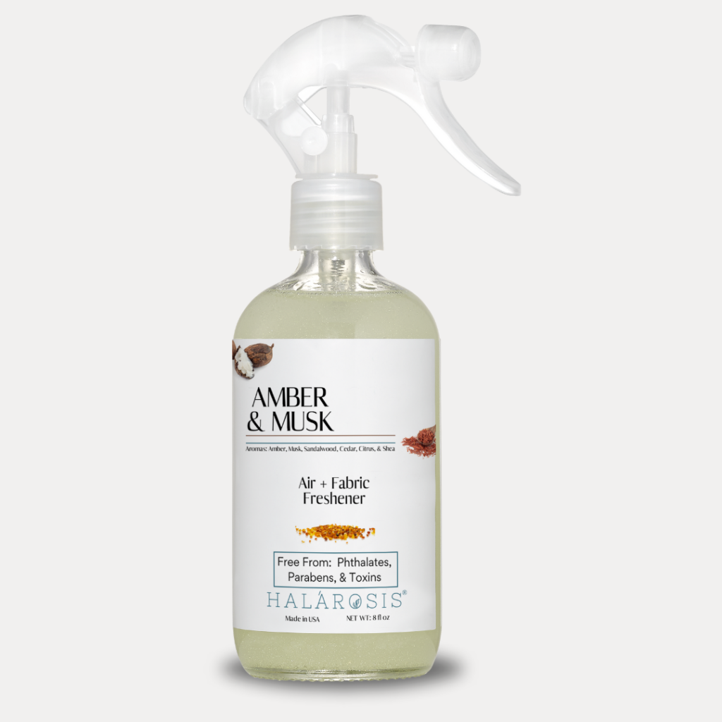 Amber Room Spray - Amber & Musk Scent- Halárosis