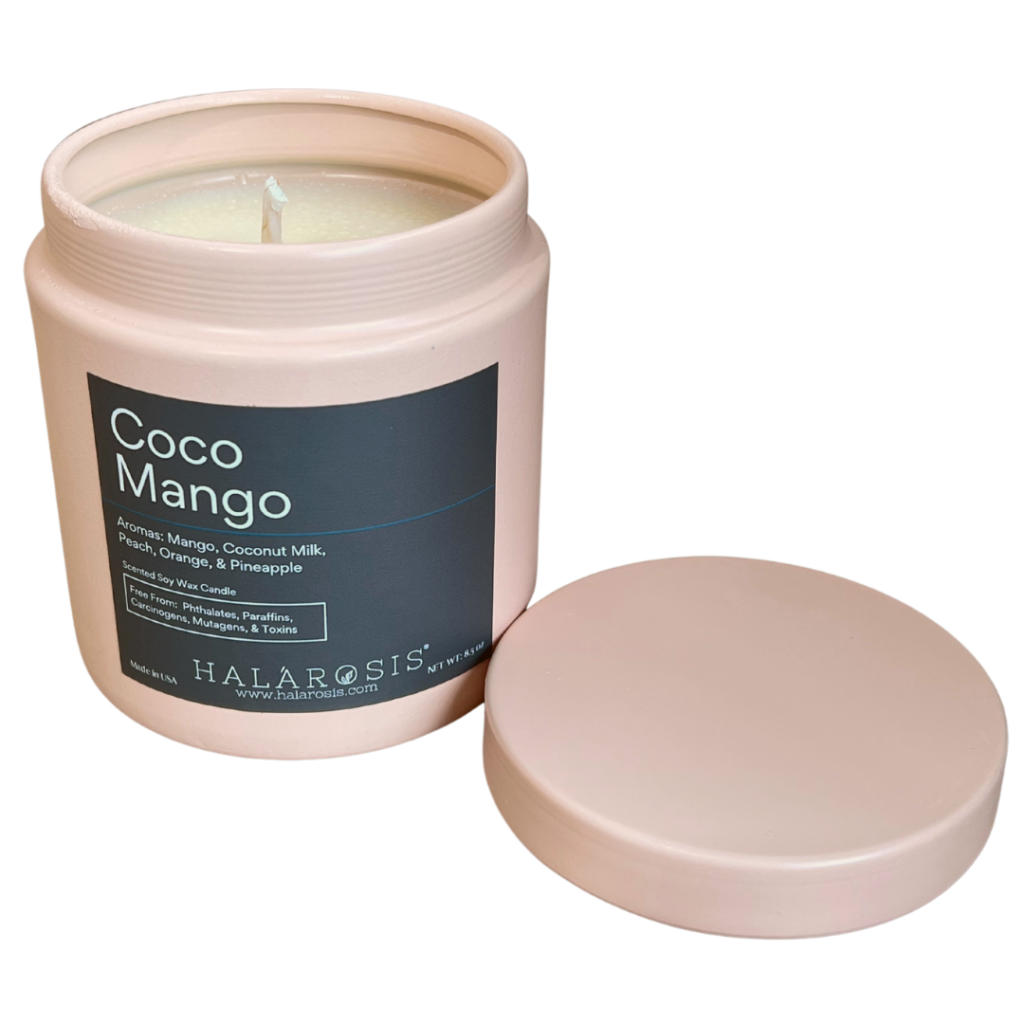 Coconut Mango Candle - Coco Mango - Safe & Non-Toxic