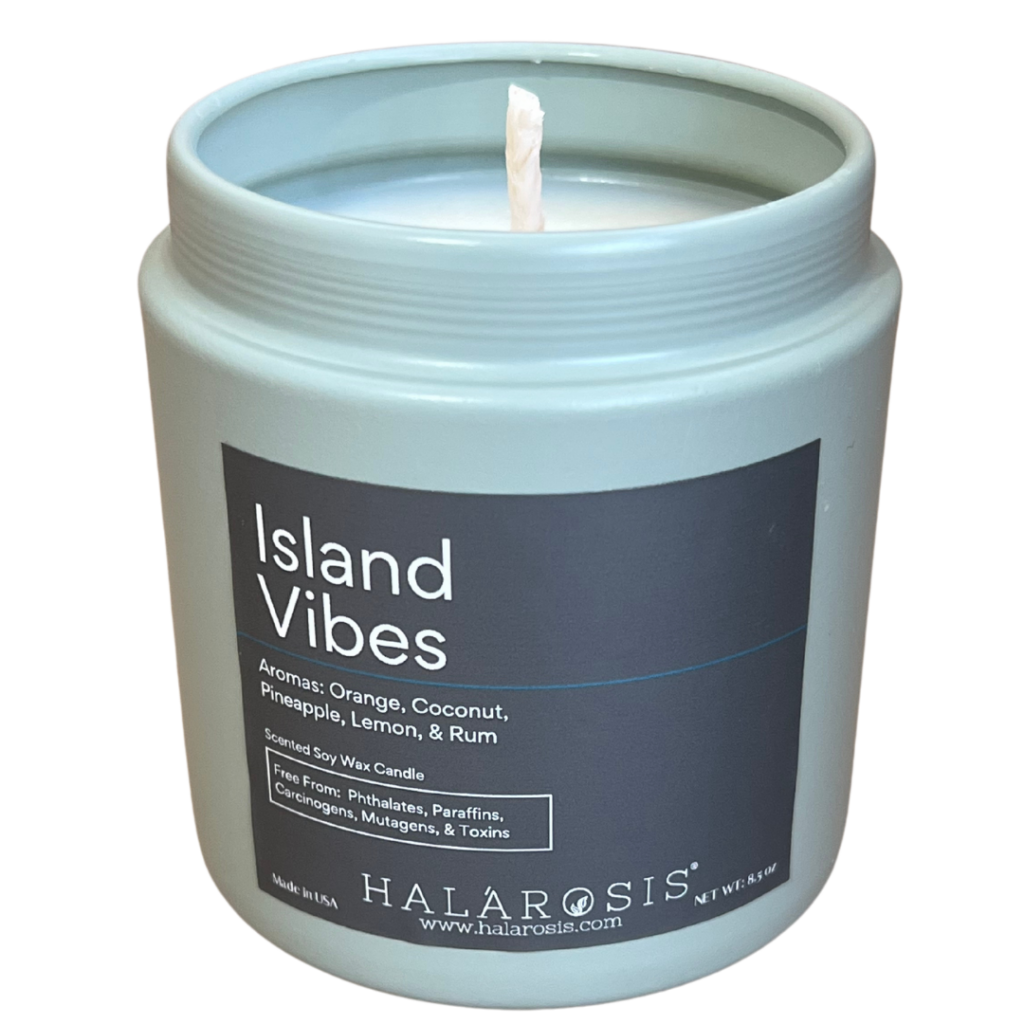 Island Scented Candle - Island Vibes - Safe & Non-Toxic
